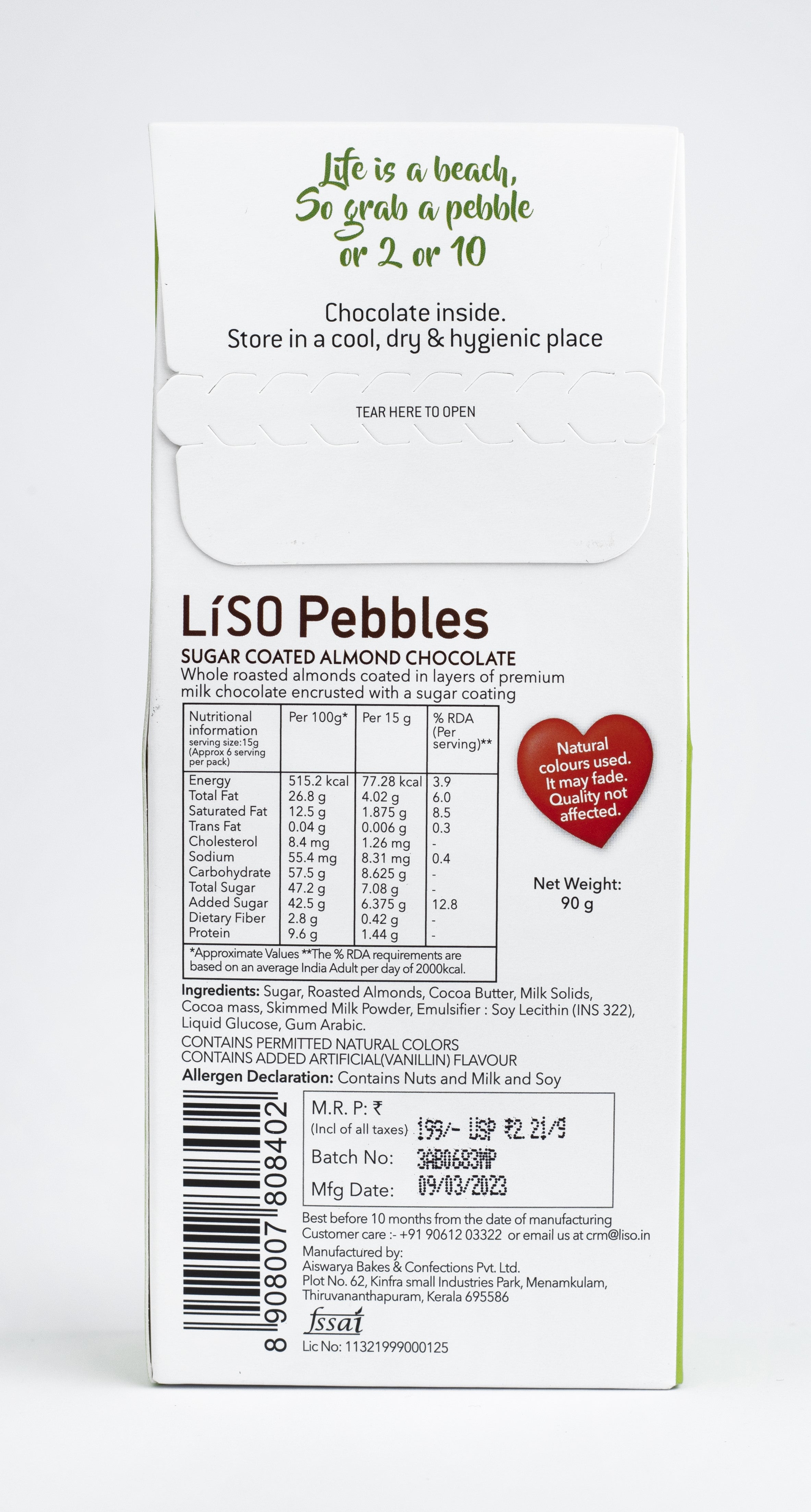 Liso Pebbles Pack of 2 – Liso Chocolatier